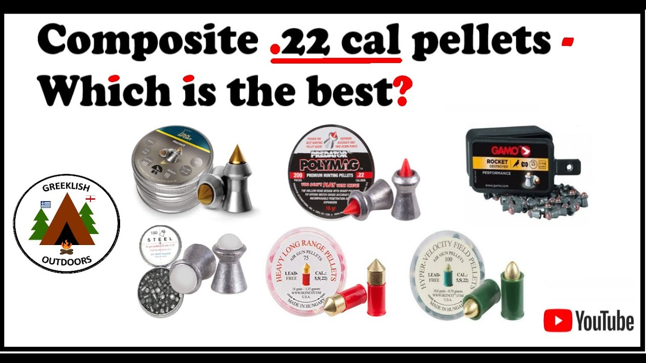 Composite .22 cal (5.5 mm) Pellets - Which is the Best? - YouTube