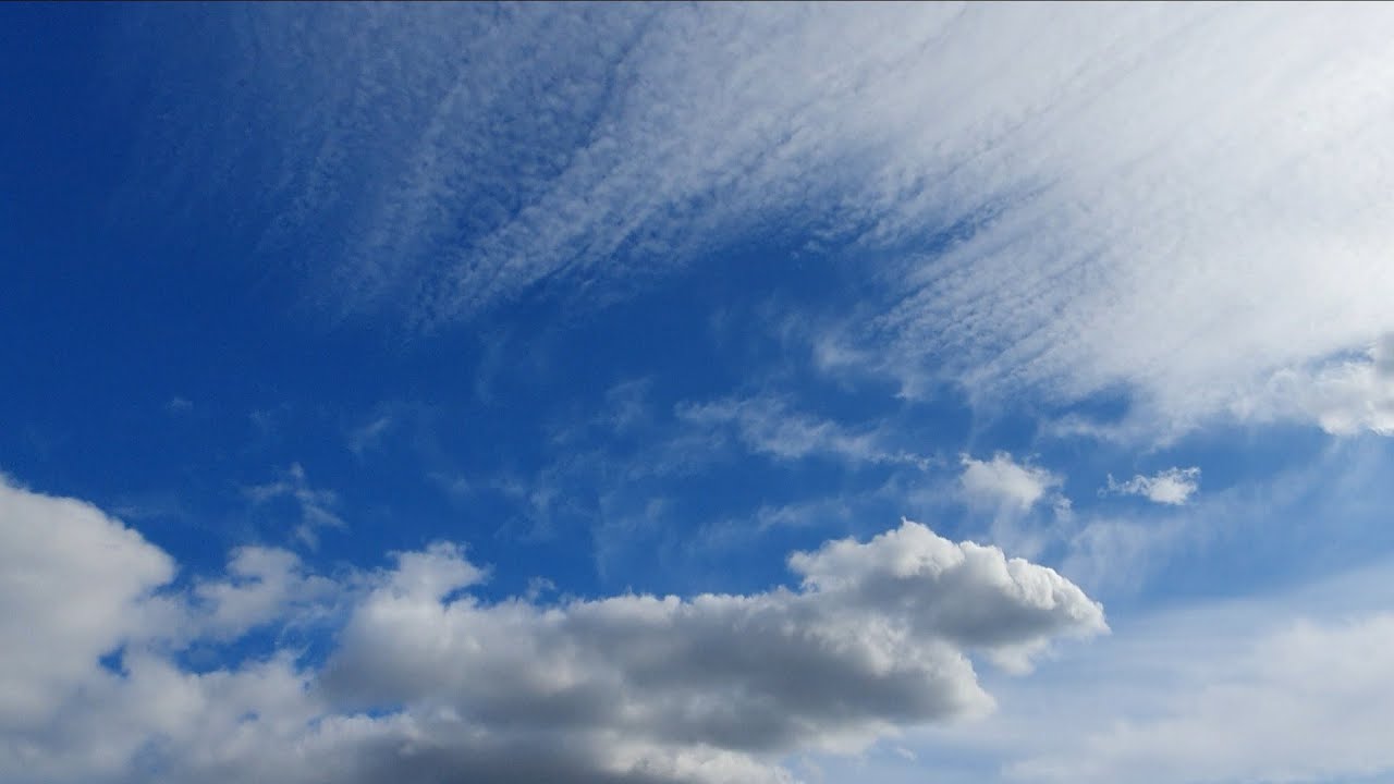 Sky background video - YouTube