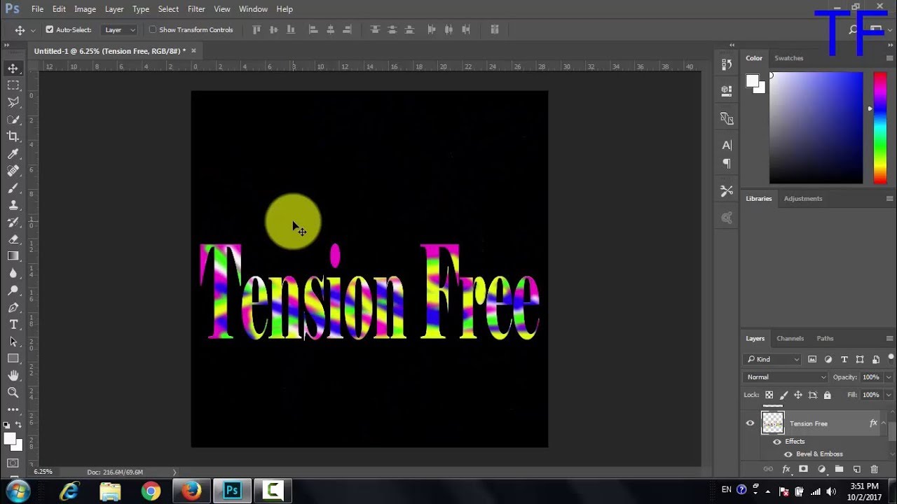 How To Make Multicolor Text In Photoshop YouTube how-to-make-multicolor-text-in-photoshop-youtube