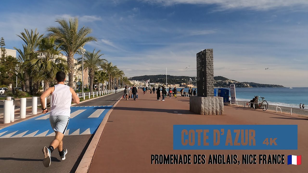 Cote d’Azur 4K - Walking on Promenade des Anglais, NICE FRANCE 🇫🇷 - YouTube
