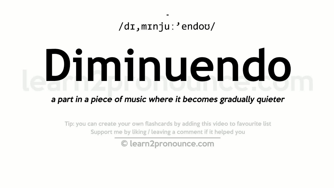 Diminuendo