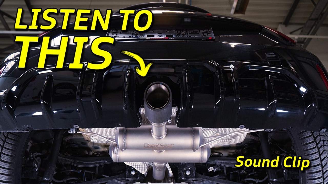 Mini Cooper S F66 Remus Racing Exhaust - First Sound Clip! - YouTube