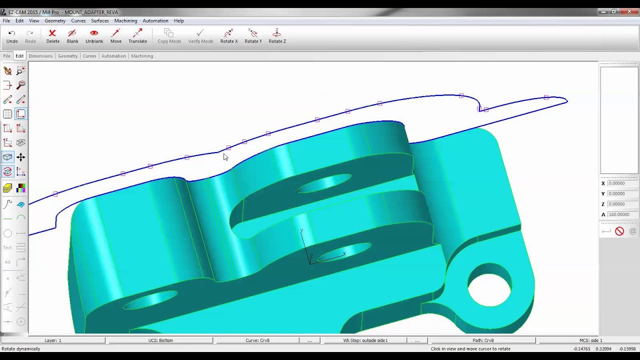 How to Mill Complex 2D Model - YouTube