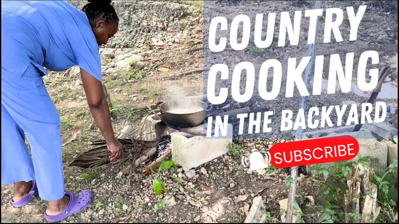 Outdoor Country Cooking in our Backyard @MeetTheMitchells - YouTube