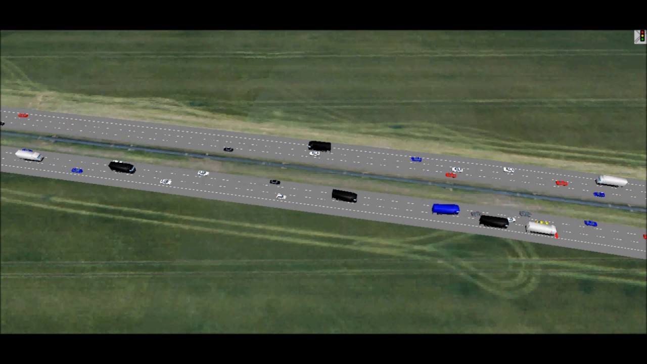 Automatic Incident Detection in Vissim, www.traffic.bme.hu - YouTube