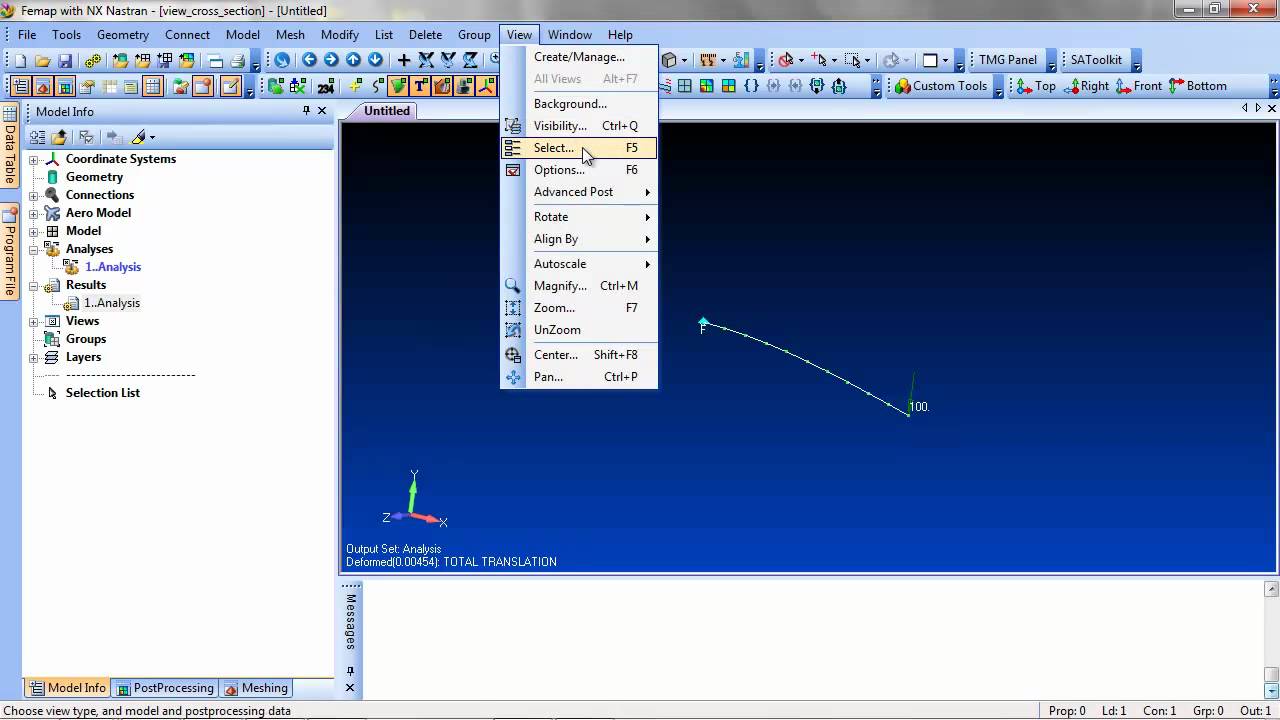 FEMAP Advanced Post - Video Tip by Structural Mechanics Corporation - YouTube