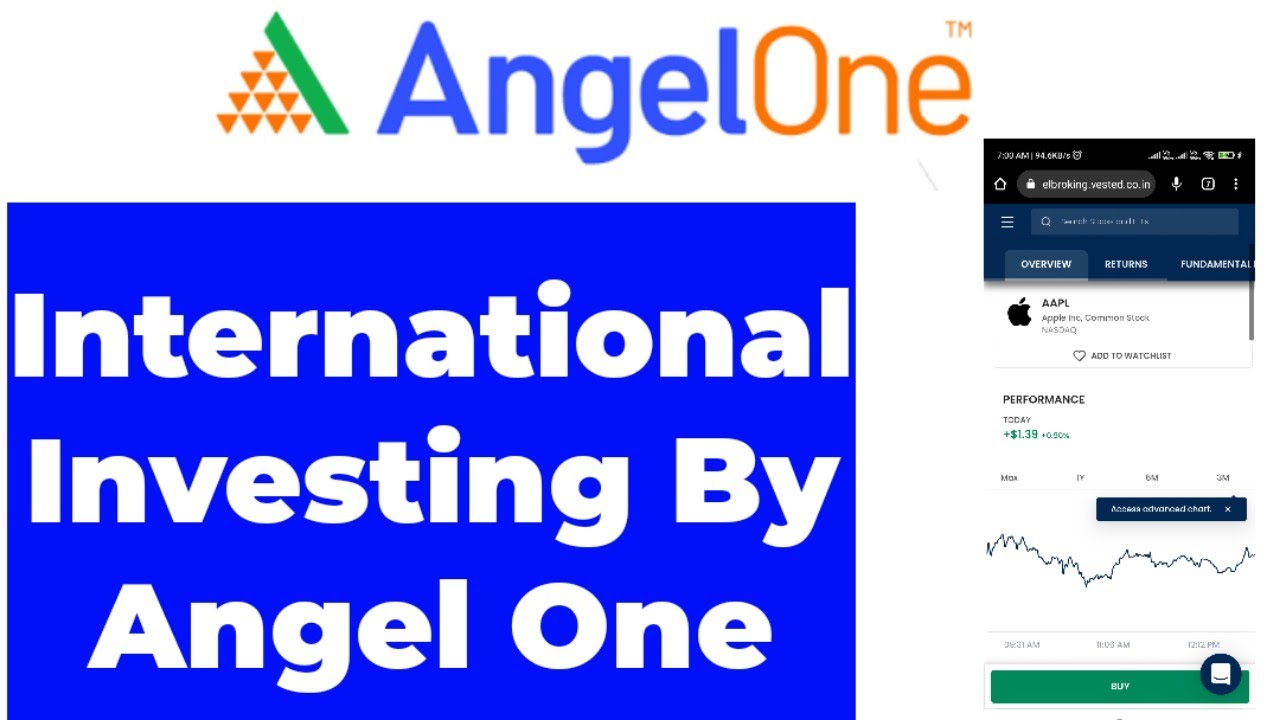 International Investing By Angel one App || Angel one app se ...