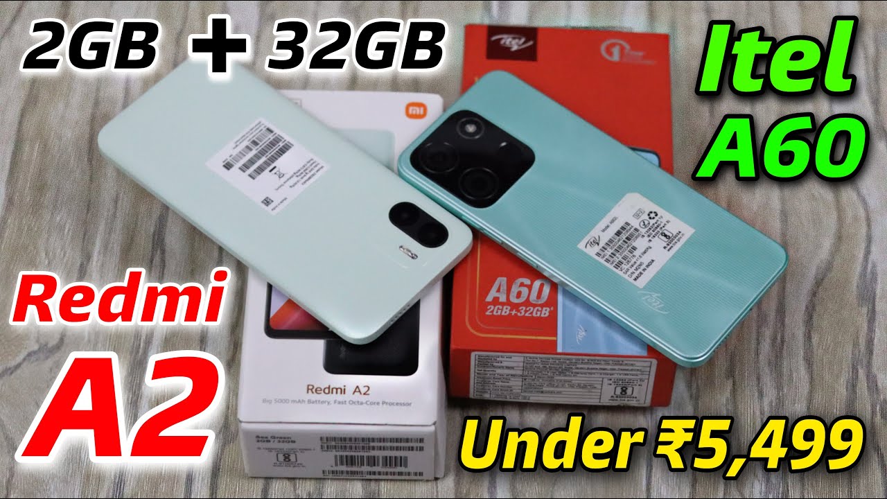 Redmi A2 Vs Itel A60 - Which Should You Buy ? - YouTube