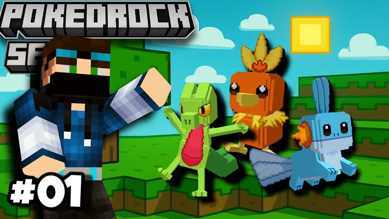 NOVA SERIE DE POKEDROCK SERP A MELHOR ADDON DE POKEMON | POKEIRON #01 ...