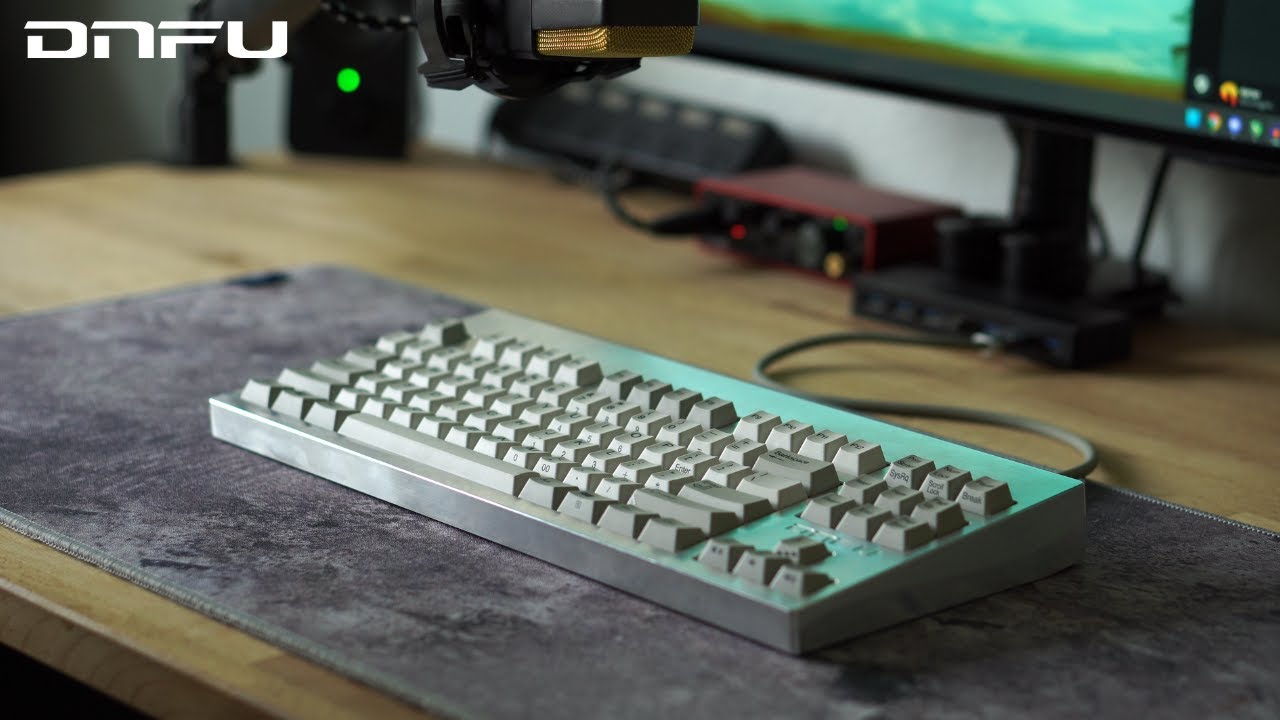 DNFU by DN (dnworks.co) Keyboard | Realforce Topre Housing - YouTube
