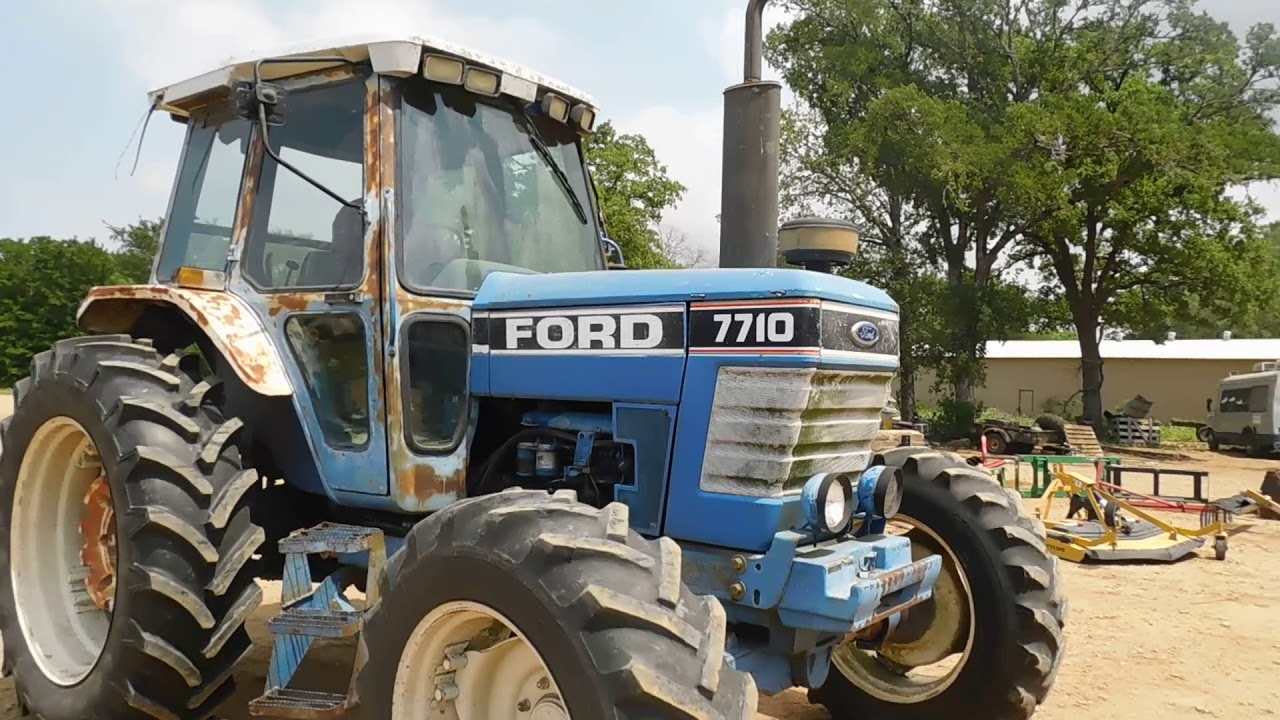 4523 - FORD 7710 CAB TRACTOR - YouTube