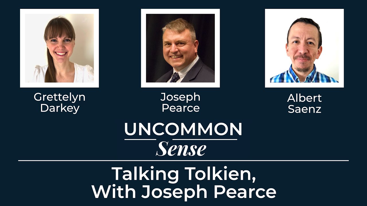 Uncommon Sense: Talking Tolkien, With Joseph Pearce - YouTube