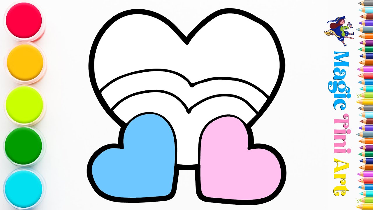 How to Draw a Heart | Step by Step - YouTube
