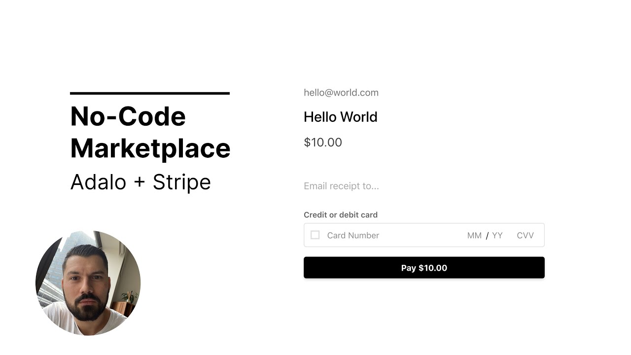 No-Code Payment Platform in Adalo + Stripe - YouTube