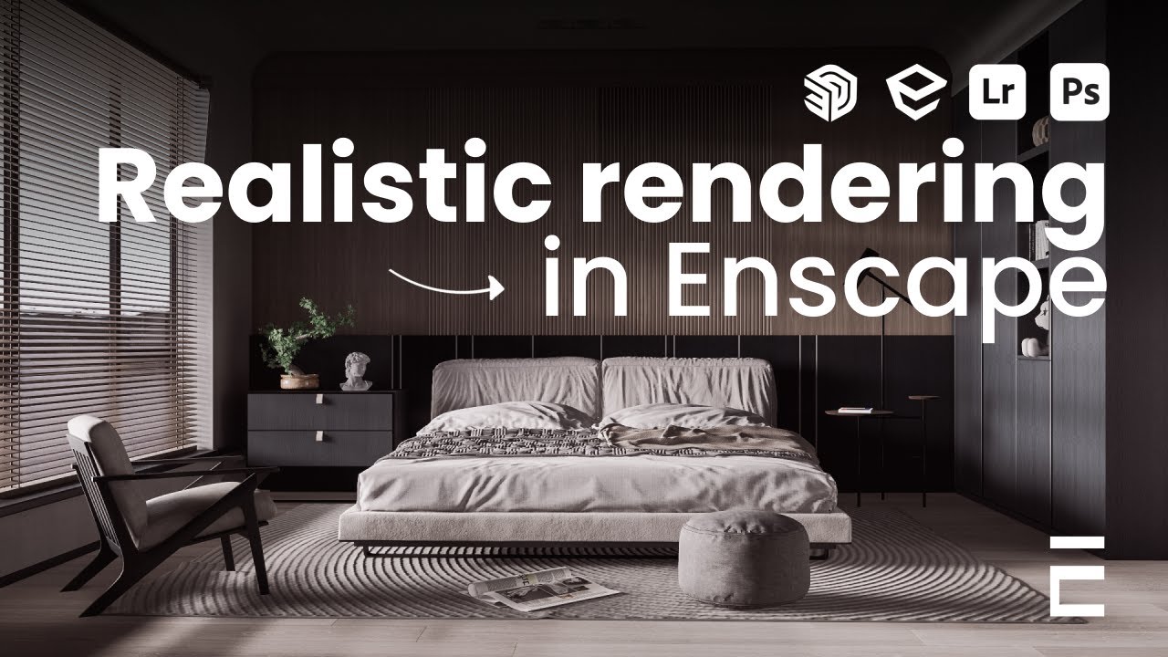 REALISTIC RENDER with enscape | timelapse 2023 - YouTube