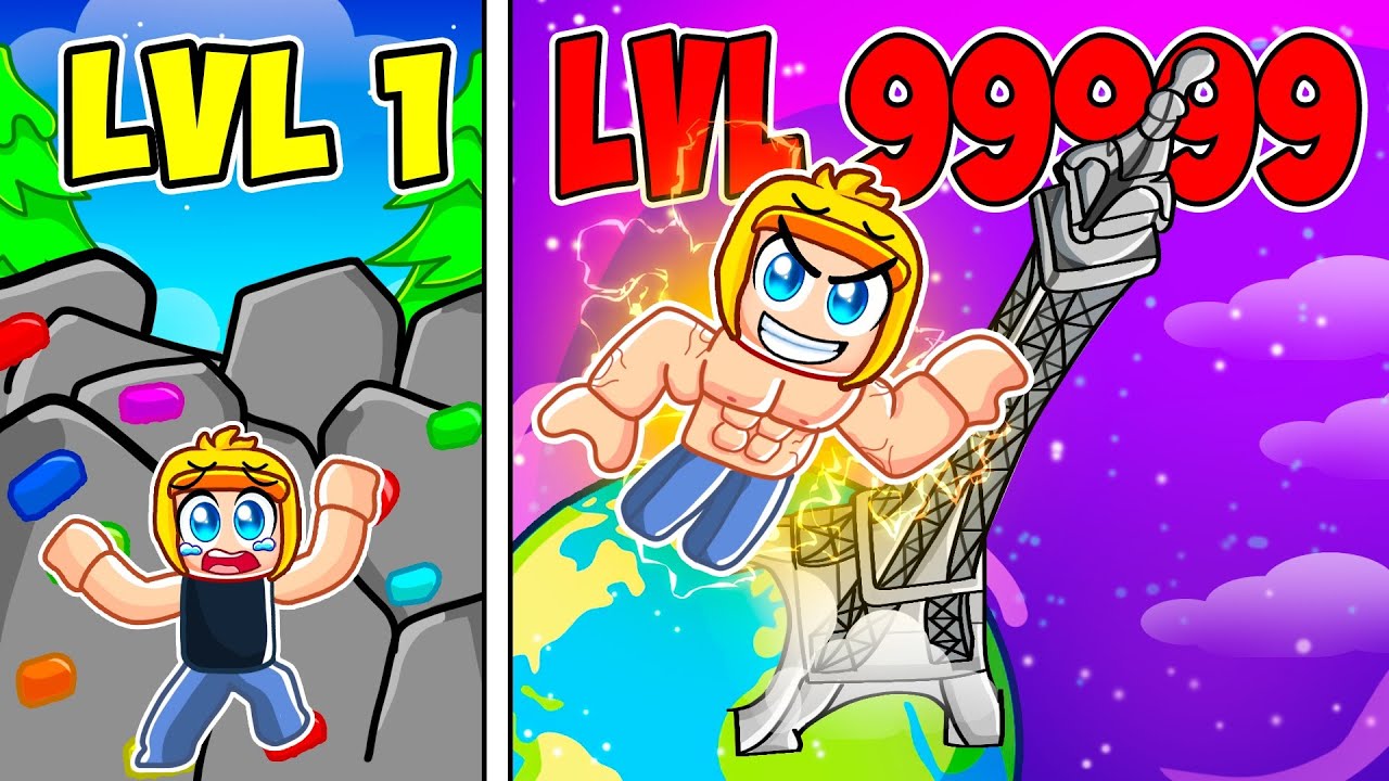 Climbing WORLD'S TALLEST Tower in Roblox Climbing Simulator! - YouTube