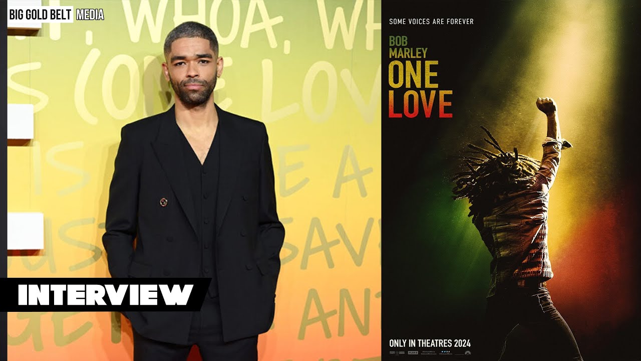 Kingsley Ben-Adir Interview 'Bob Marley' | Bob Marley: One Love - YouTube