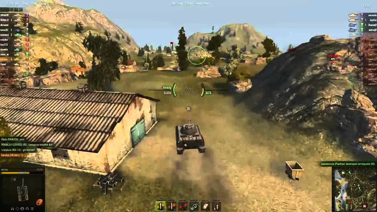 World of Tanks - VK2801 - Hills - 7 kills - 2740/4110 xp - YouTube