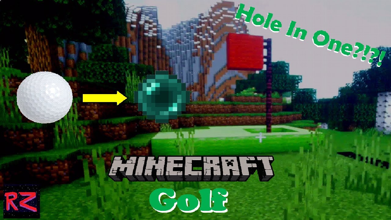 Minecraft: AMAZING Minecraft Golf Game - YouTube