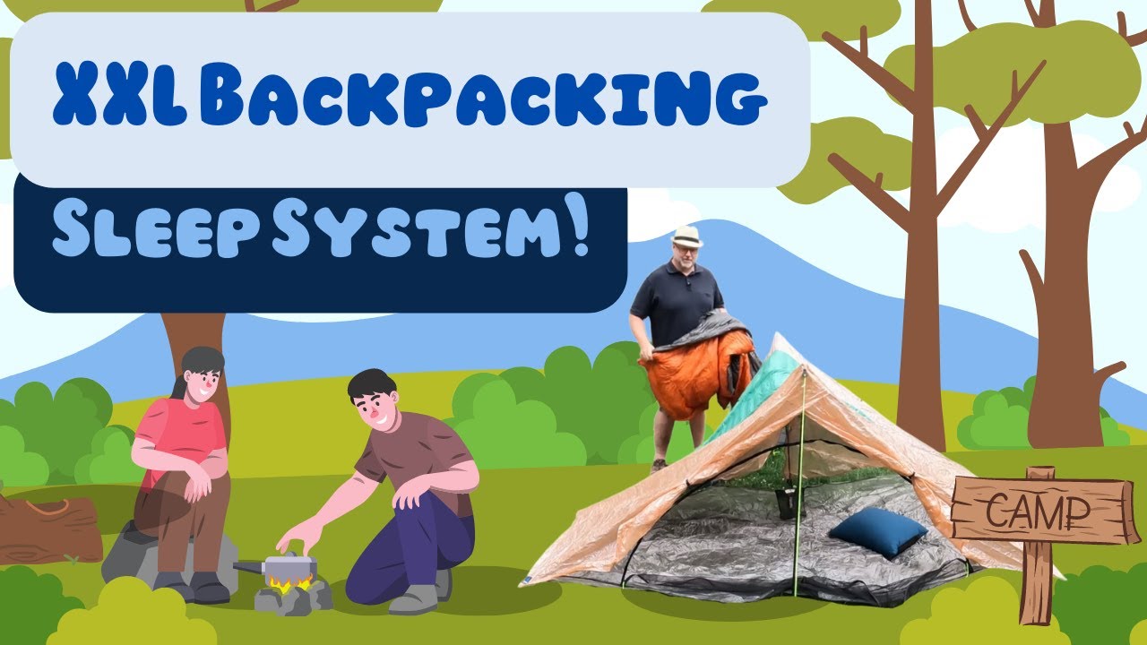 Big & Tall Backpacking Sleep System - Zpacks DupleXL, Therm-A-Rest ...