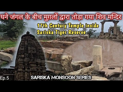 जंगल के बीच मुग़लों का तोड़ा हुआ शिव मंदिर | 17th Century Temple inside ...