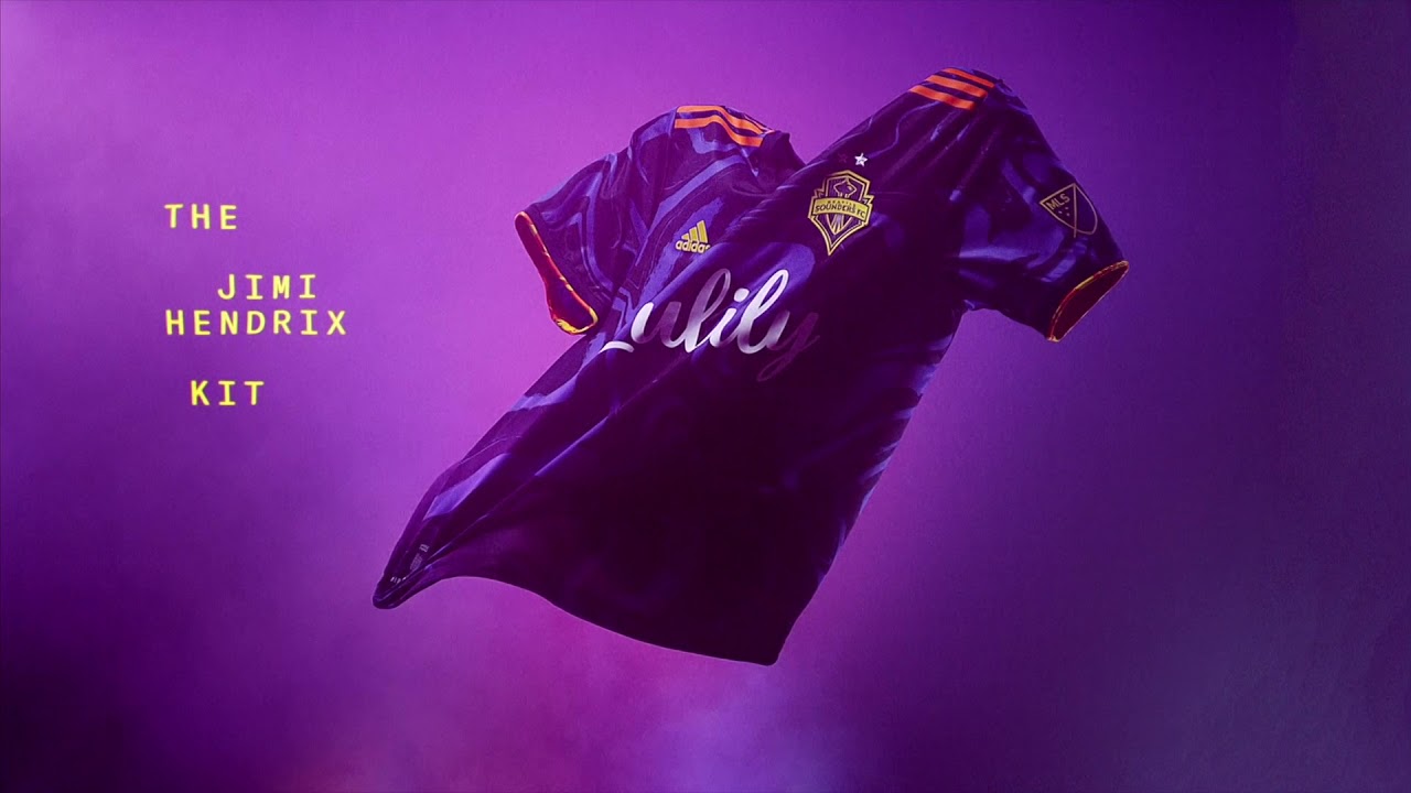 Purple Haze! Seattle Sounders reveal Hendrix inspired kit for this ...