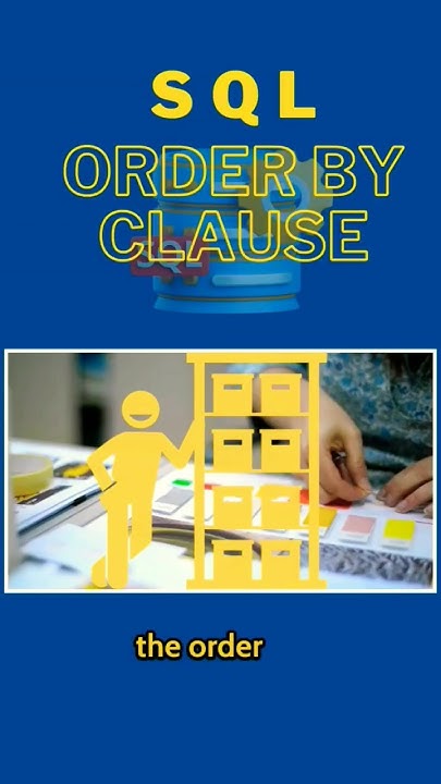 SQL Sorting with the ORDER BY Clause. - YouTube