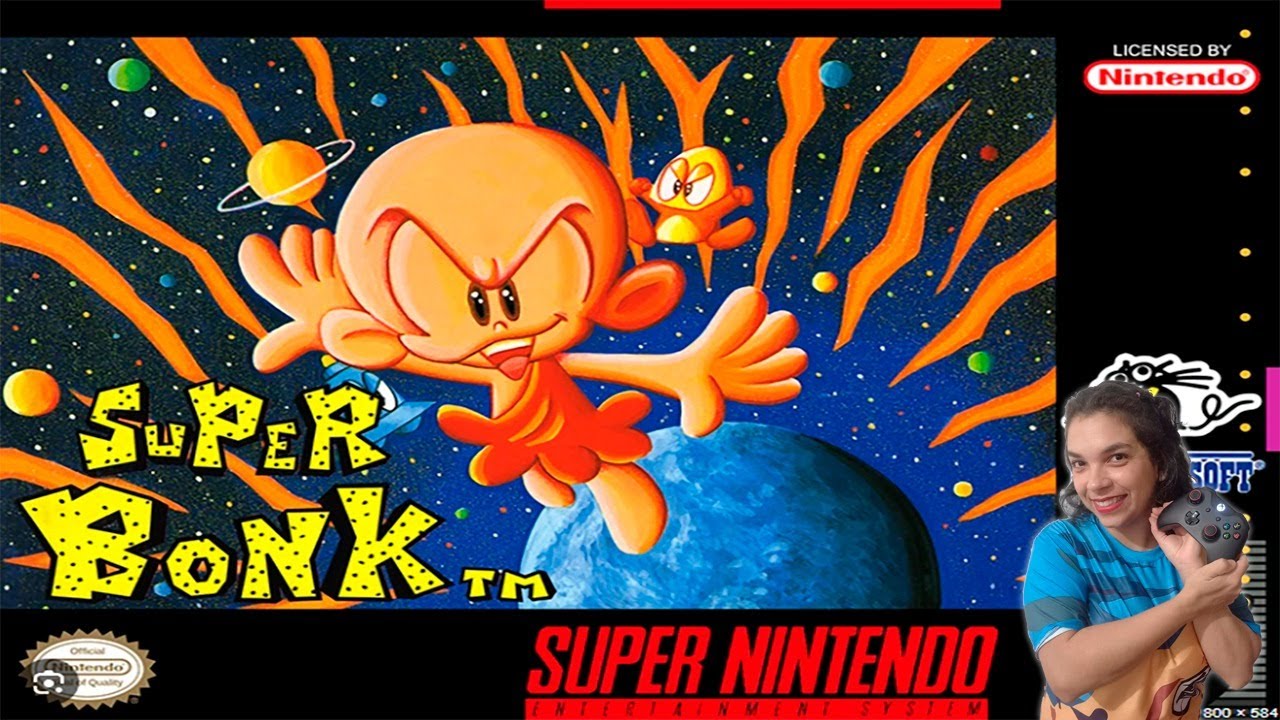 SUPER BONK ( SNES ) #dalethjoga #gameplay #bonk #superbonksnes #games ...