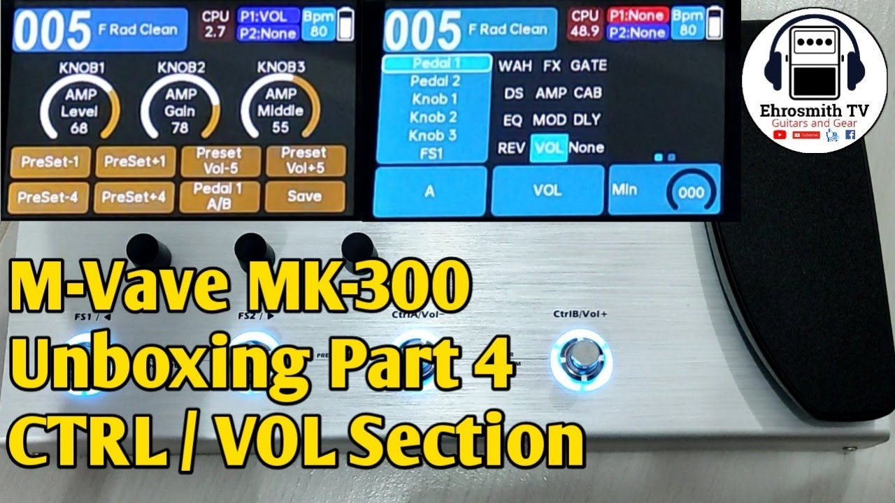 M-Vave MK-300 CTRL/VOL Tutorial | M-Vave MK-300 Unboxing Part 4 - YouTube