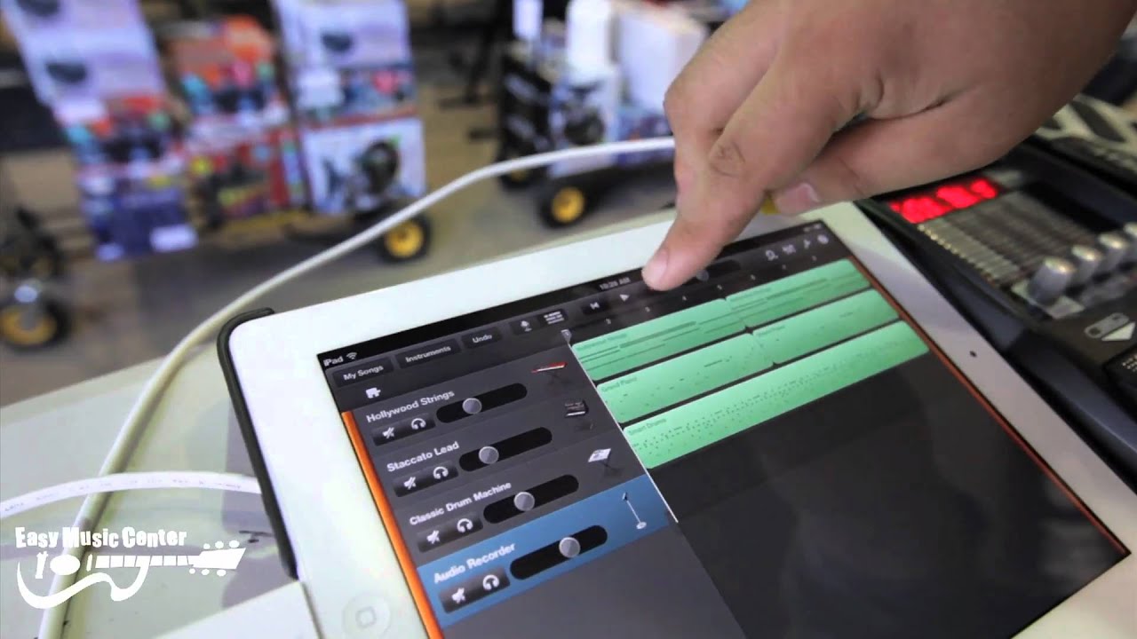 Digitech RP series with iPad 2 and GarageBand - YouTube