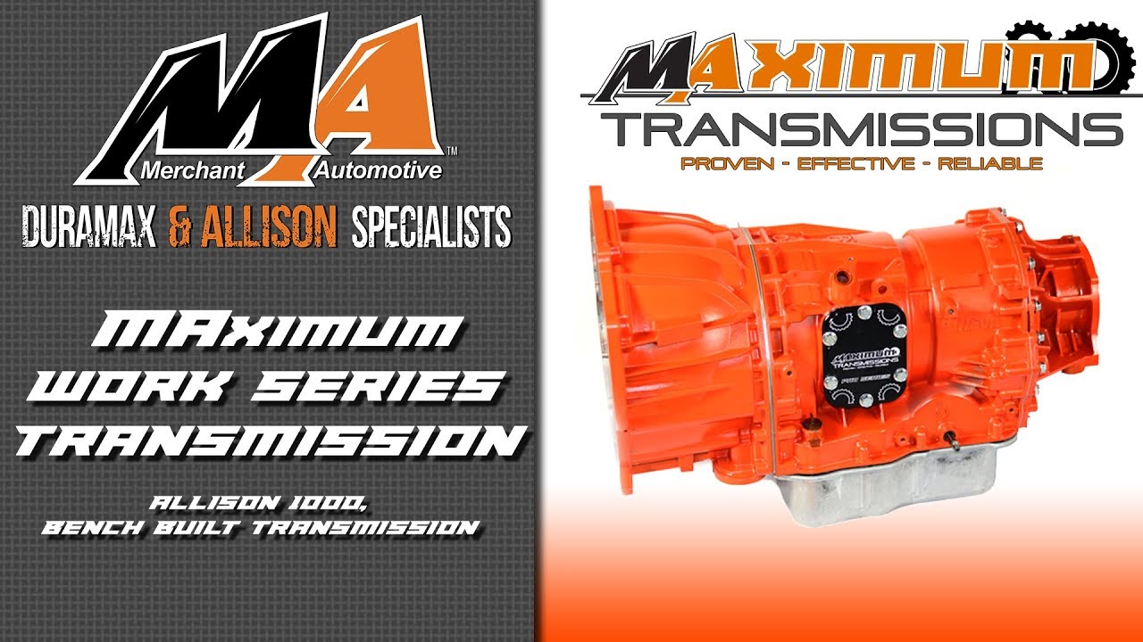Product Spotlight: MAximum Work Series Transmission, Allison 1000 - YouTube