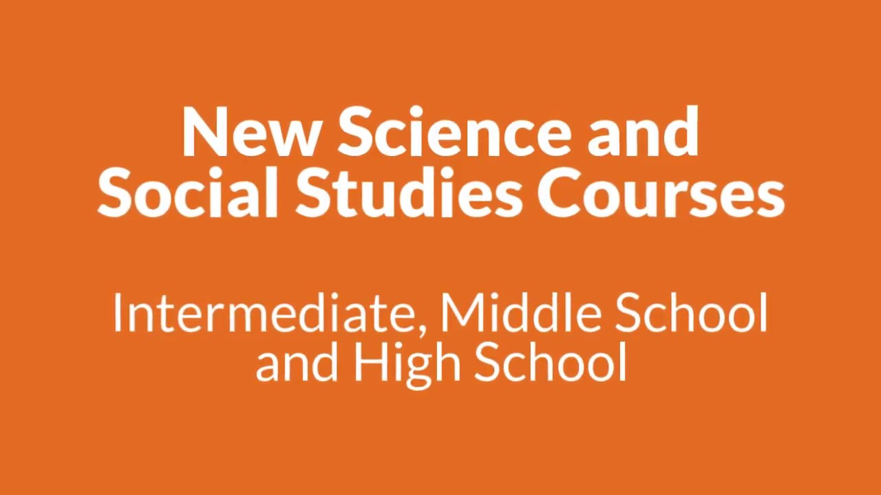 New Science and Social Studies Courses | Unique Learning System - YouTube