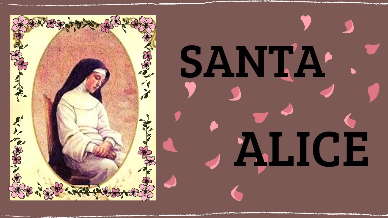 Santa Alice- Biografia - YouTube