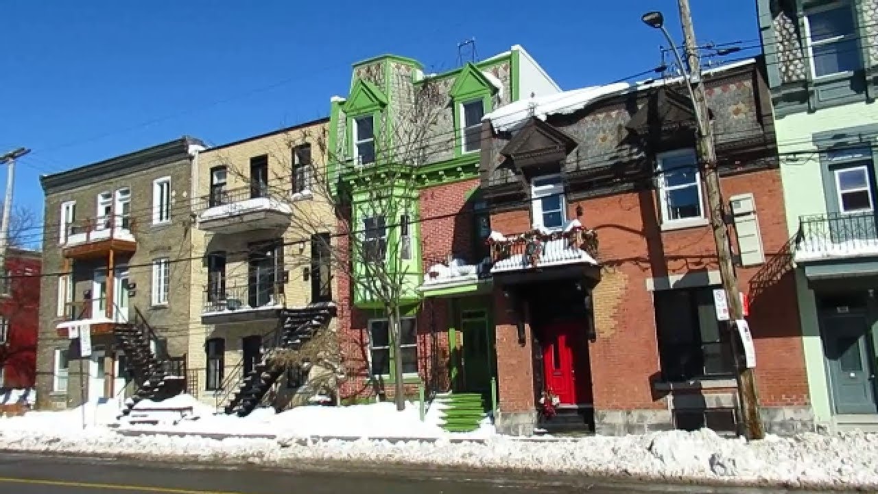 WALKING RUE FULLUM IN MONTREAL'S VILLE-MARIE BOROUGH 2-12-20 - YouTube