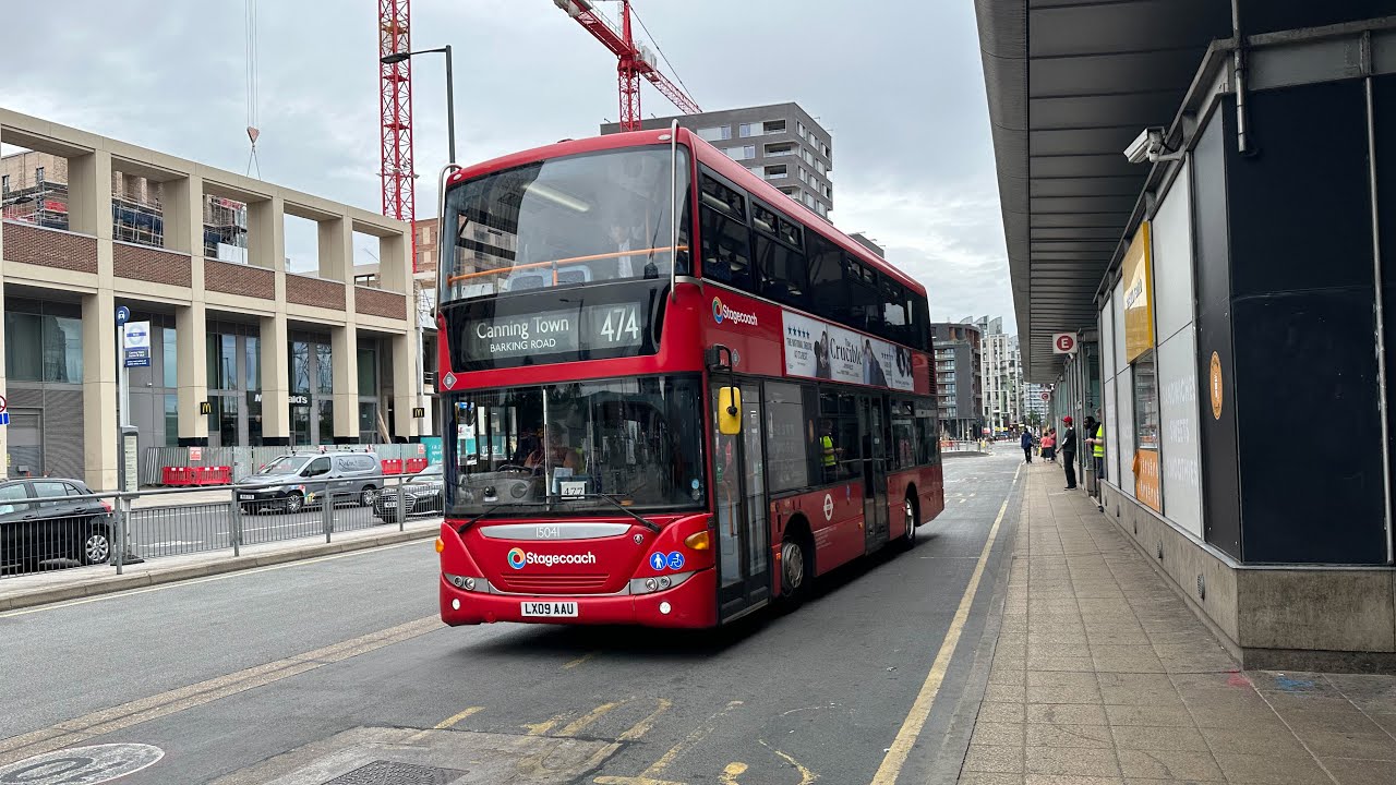 Rare Working + Cooling Fan | SLN Bus Route 474 Scania Omnicity 15041 ...