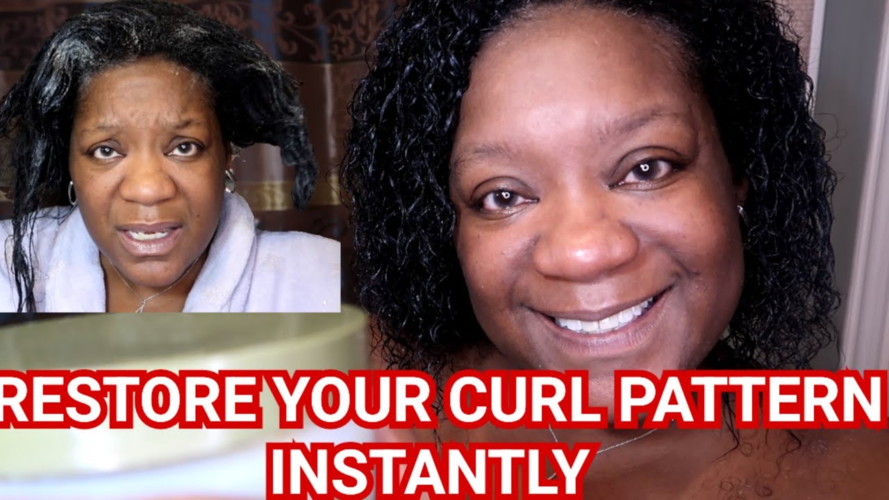 The Most Under-rated Product that quickly Restores your Natural Curl ...