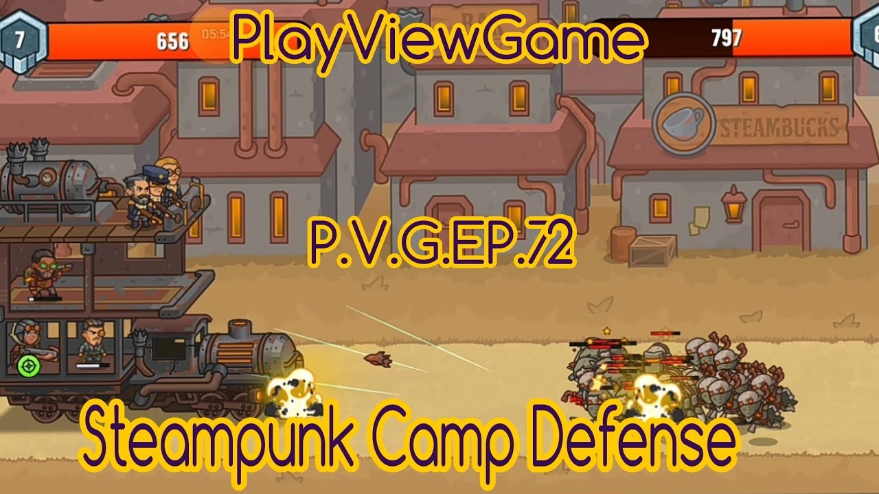 PlayViewGame EP.72 Steampunk Camp Defense #games #เกมมือถือ ...
