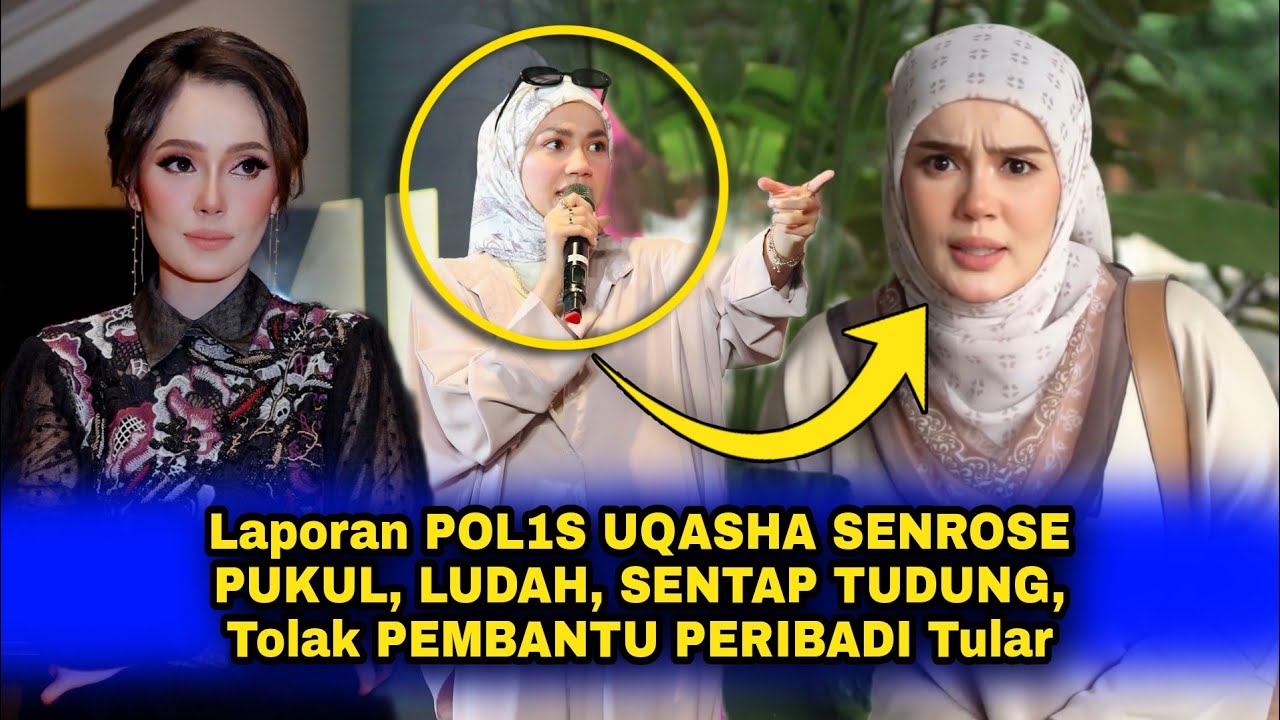 Laporan POL1S UQASHA SENROSE PUKUL, LUDAH, SENTAP TUDUNG, Tolak ...