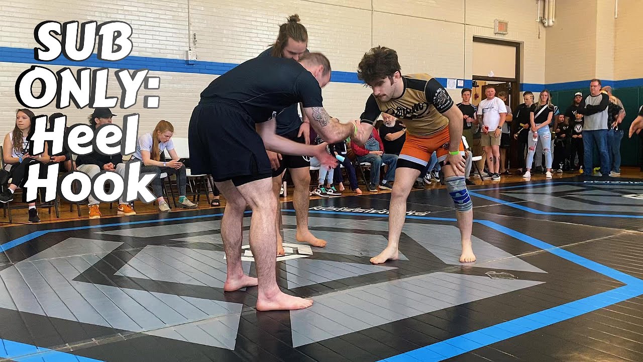 My First Heel Hook In Tournament - YouTube
