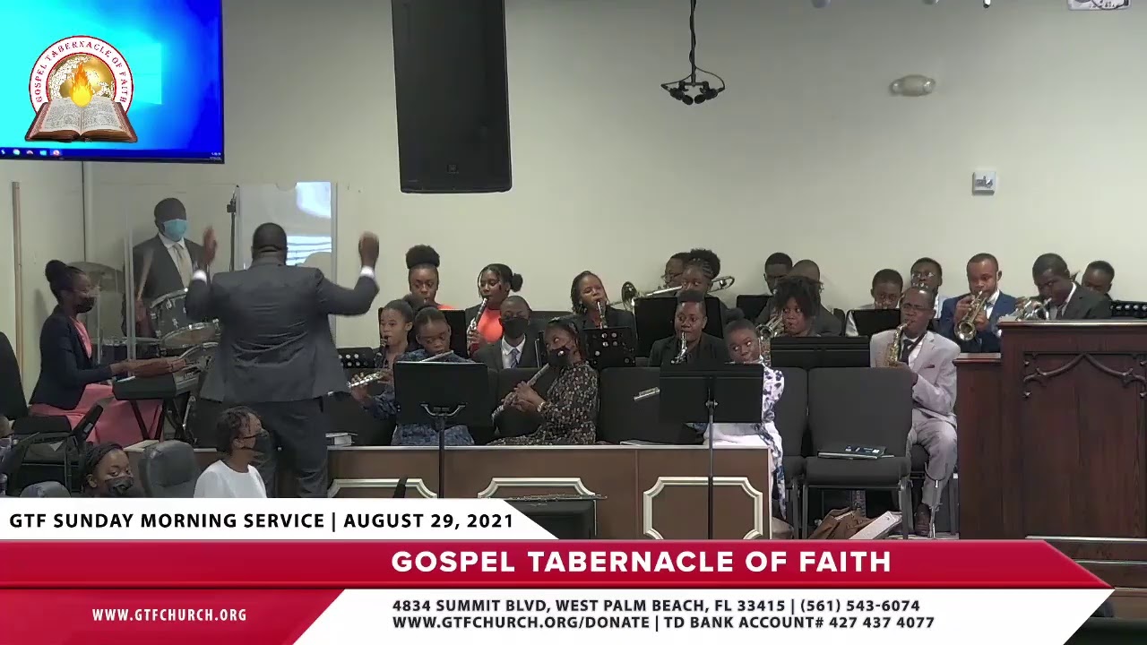 GTF Church Sunday Morning Service | August 29th, 2021 - YouTube