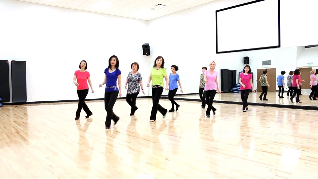 The Heart Dance - Line Dance (Dance & Teach in English & 中文) - YouTube