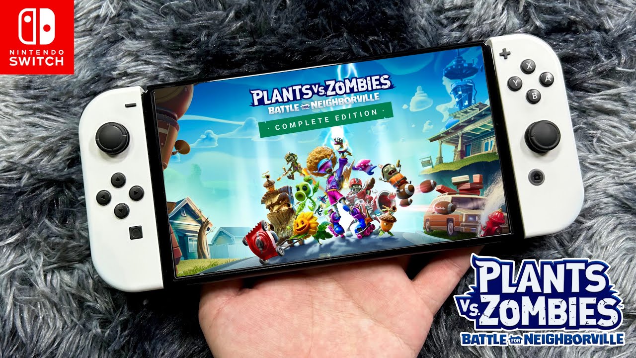 Plants vs Zombies Battle for Neighborville on Nintendo Switch OLED ...