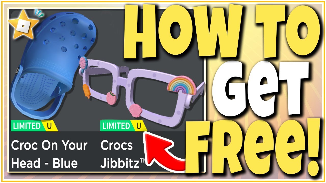 [FREE UGC] HOW TO GET CROC HAT + CROC GLASSES #roblox - YouTube