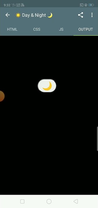 Day And Night Using Simple Coding Dlearner2498 Youtube