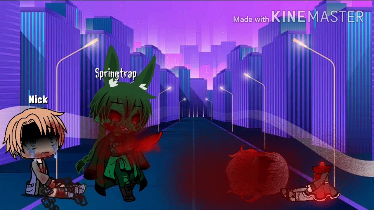 Deliah ,Nick and Harry reunite with springtrap part 4 - YouTube