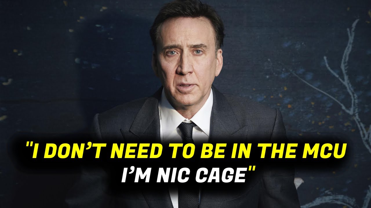 "I Don’t Need to Be in the MCU, I’m Nic Cage" Nicolas Cage On The MCU ...