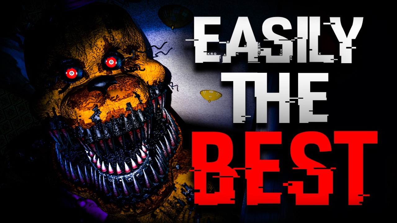 Why FNAF 4 Is Easily The Best One - YouTube