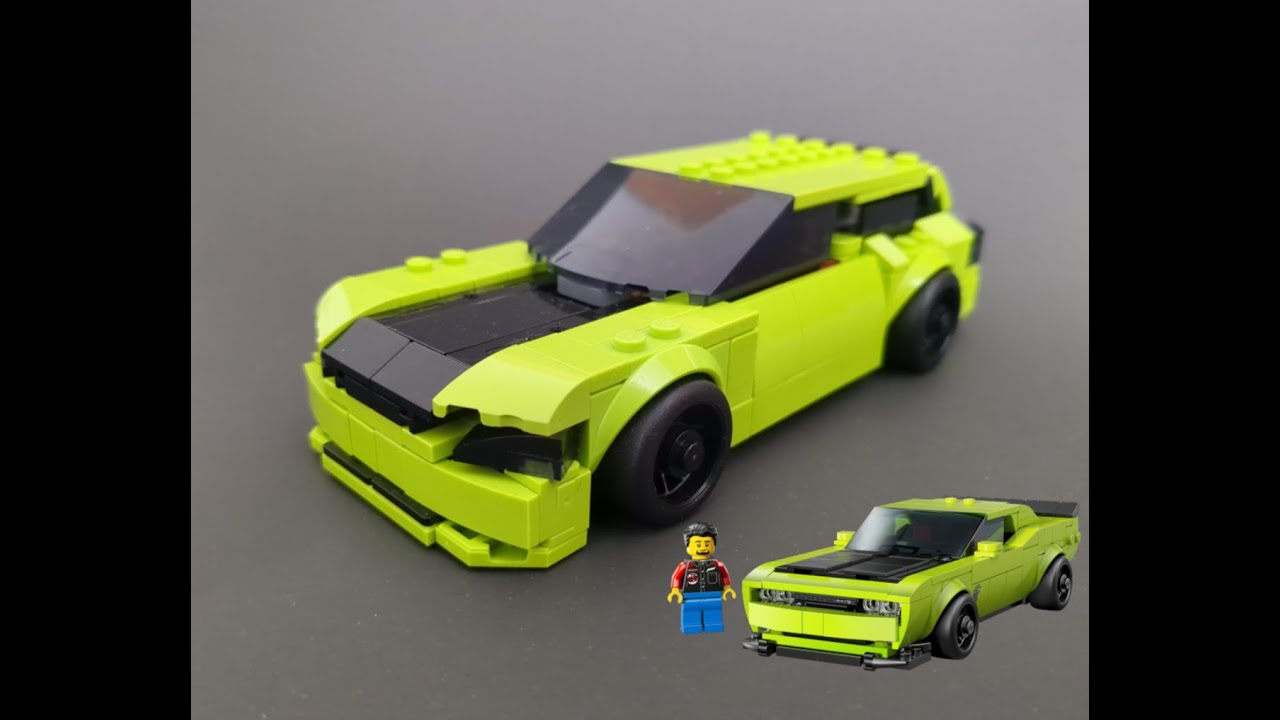 77237 Honda Civic EK9 - Lego Speed Champions Alternative MOC Tutorial ...