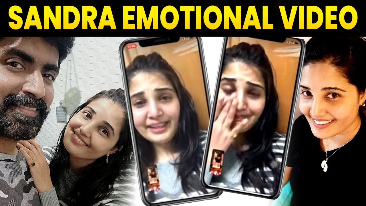 Sandra Prajin Emotional Birthday Celebration | Prajin Surprise to ...