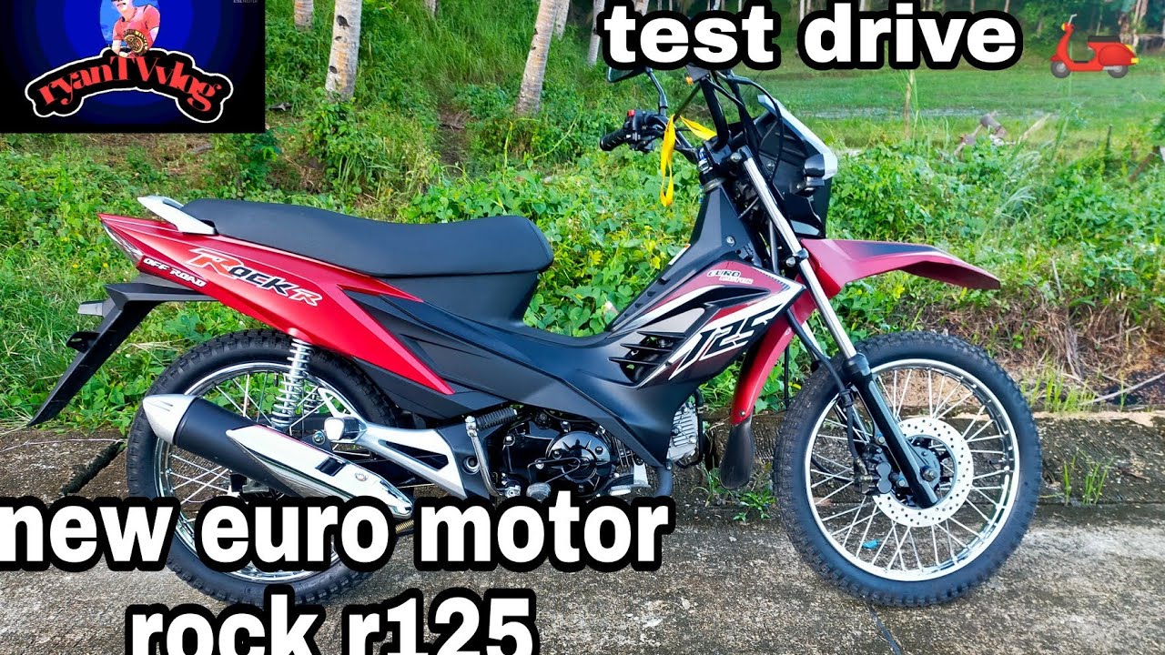 new euro motor ROCK R125 test-drive - YouTube